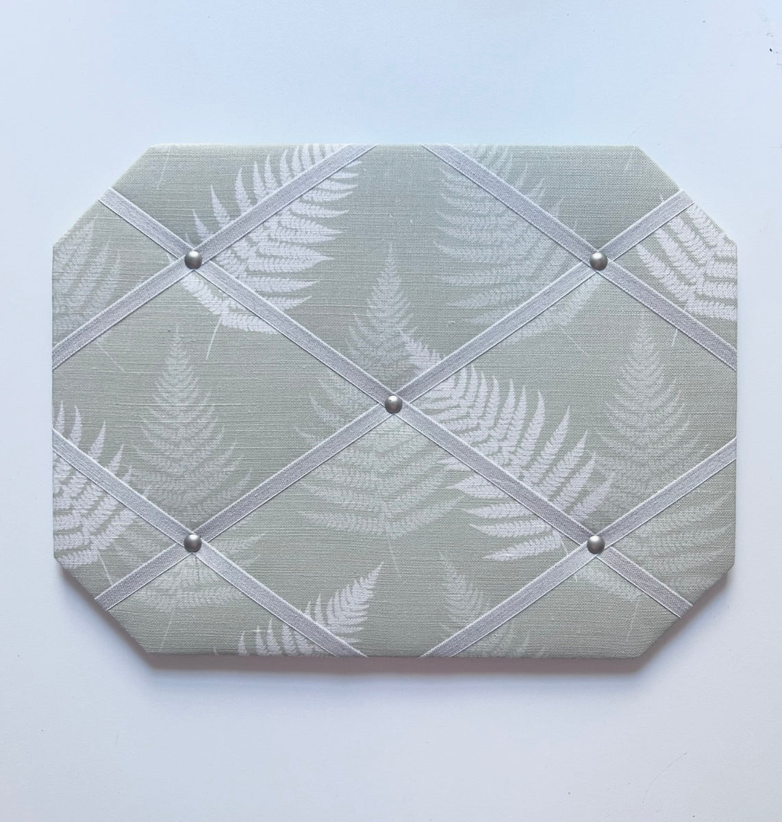 French Memo Board ~ Ferns, Soft Moss – Alice Kate by Design
